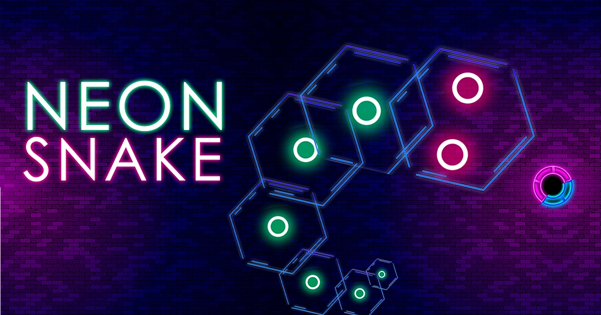 Neon Snake - Free online games on Bgames.com!