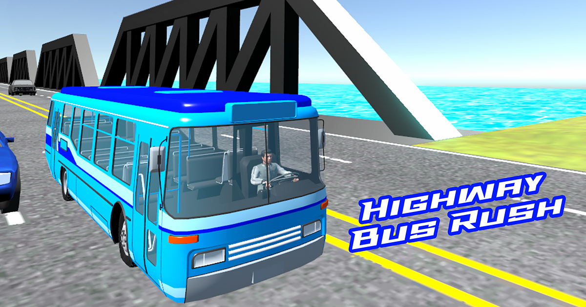 Highway Bus Rush - Free online games on Bgames.com!