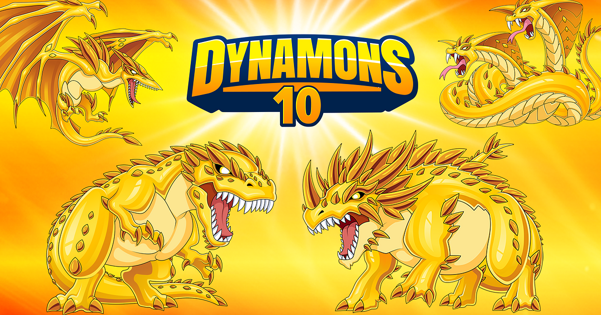 Dynamons 10 - Free online games on Bgames.com!