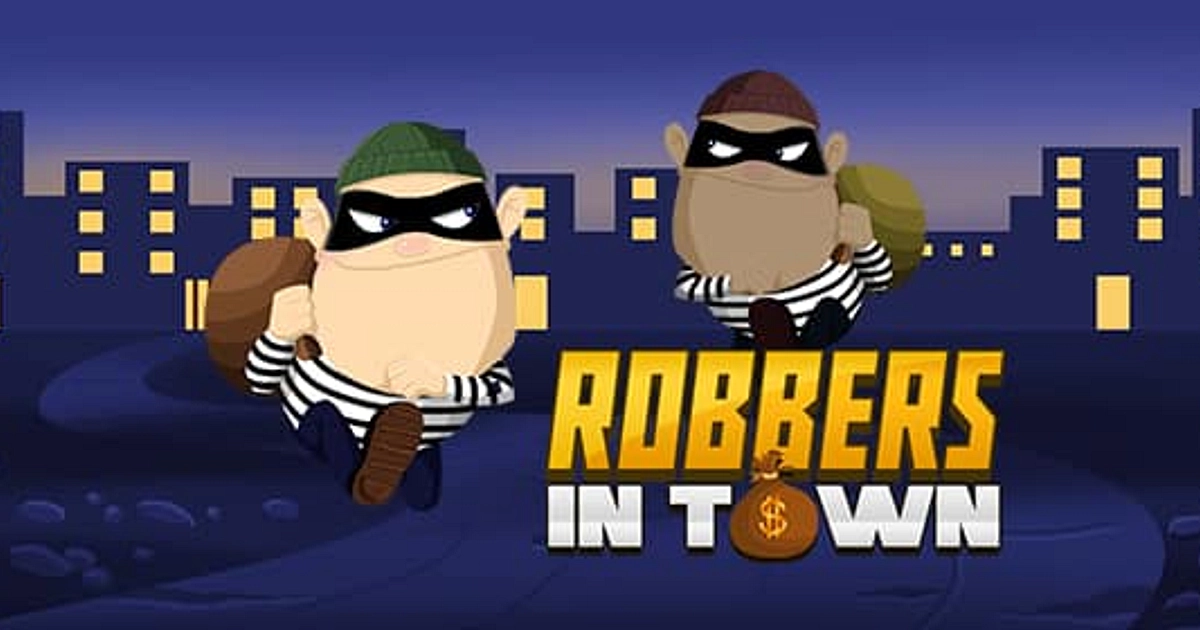 Robbers in Town - Free online games on Bgames.com!