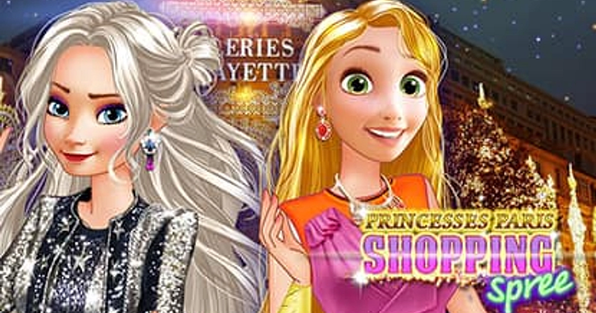 Princesses Paris Shopping Spree - Free online games on Bgames.com!