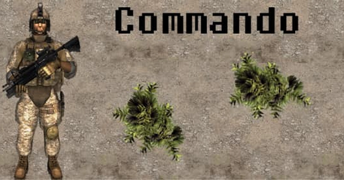 Commando Arcade - Free online games on Bgames.com!