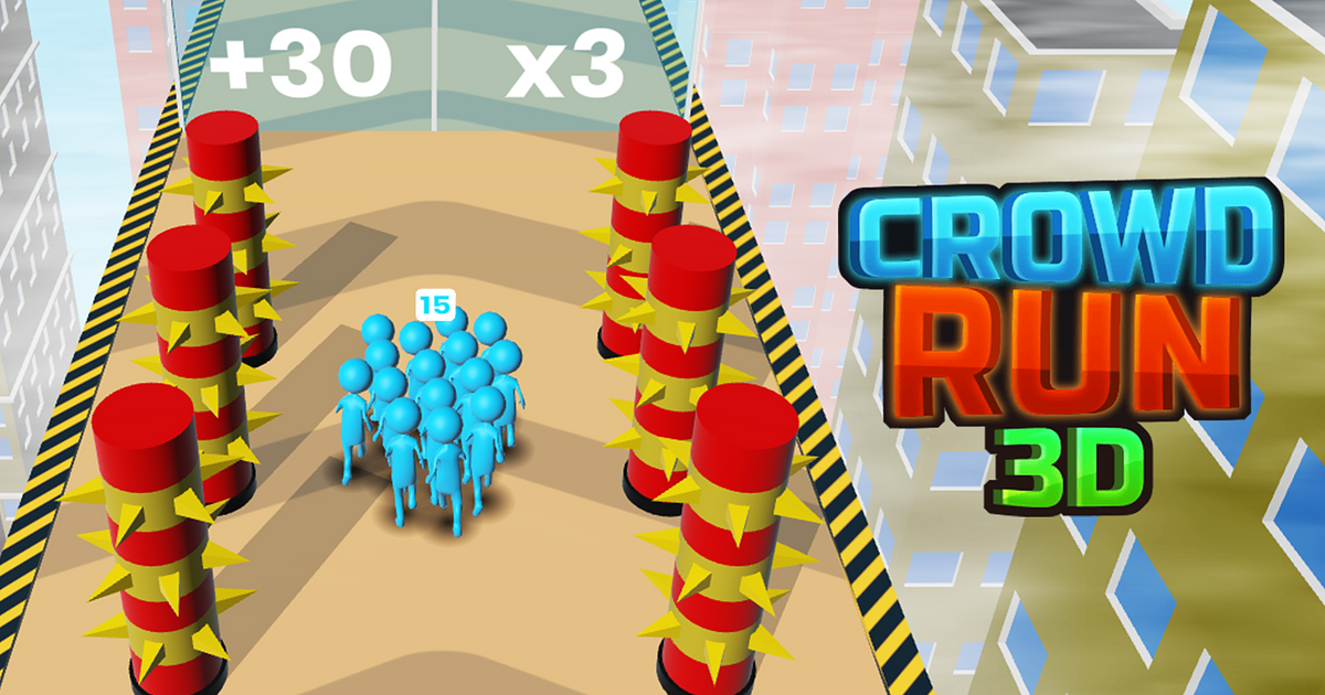 Crowd Run 3D - Free online games on Bgames.com!