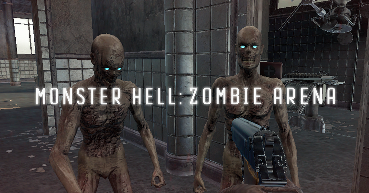 Monster Hell Zombie Arena - Free online games on Bgames.com!